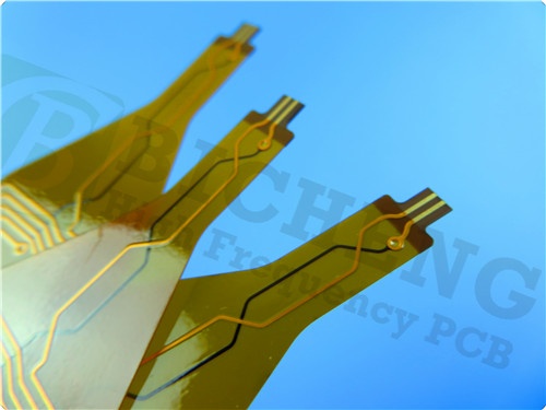 Polyimide 25µm FPC – 2-Layer 0.24mm Thick Flexible PCB with Immersion ...